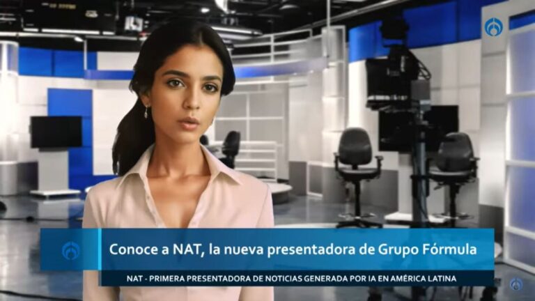 Noticiero mexicano usa a una presentadora de noticias creada con ...